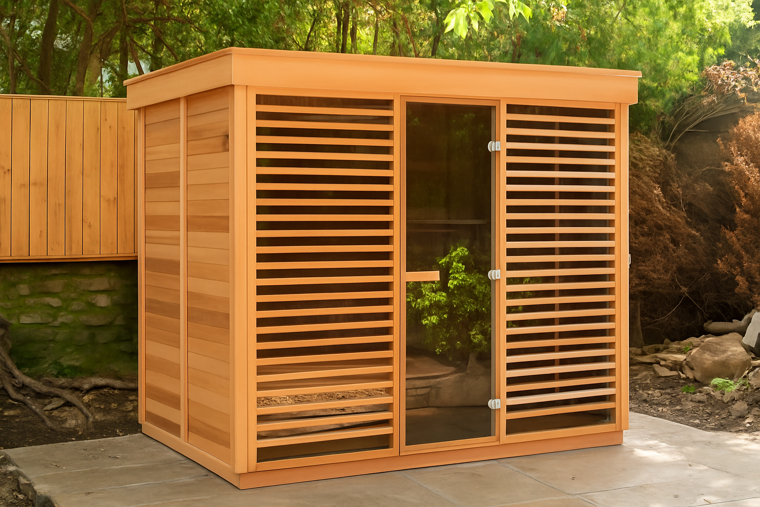 670 Pure Cube Sauna - 6 Person – Prestige Saunas